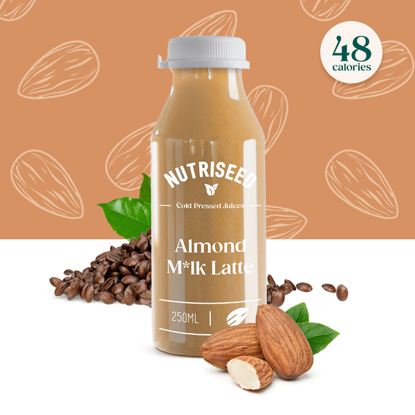 Almond M*lk Latte | Nutriseed